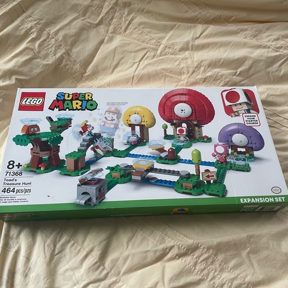 Lego | Toys | Super Mario Toads Treasure Hunt Lego Set | Poshmark